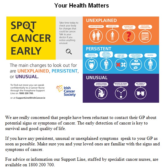 Irish Cancer Society Sun-smart Campaign - Hope Cancer Support Centre
